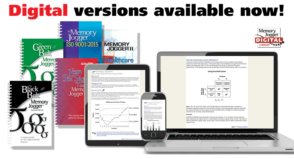 Memory Jogger Library – GOAL/QPC